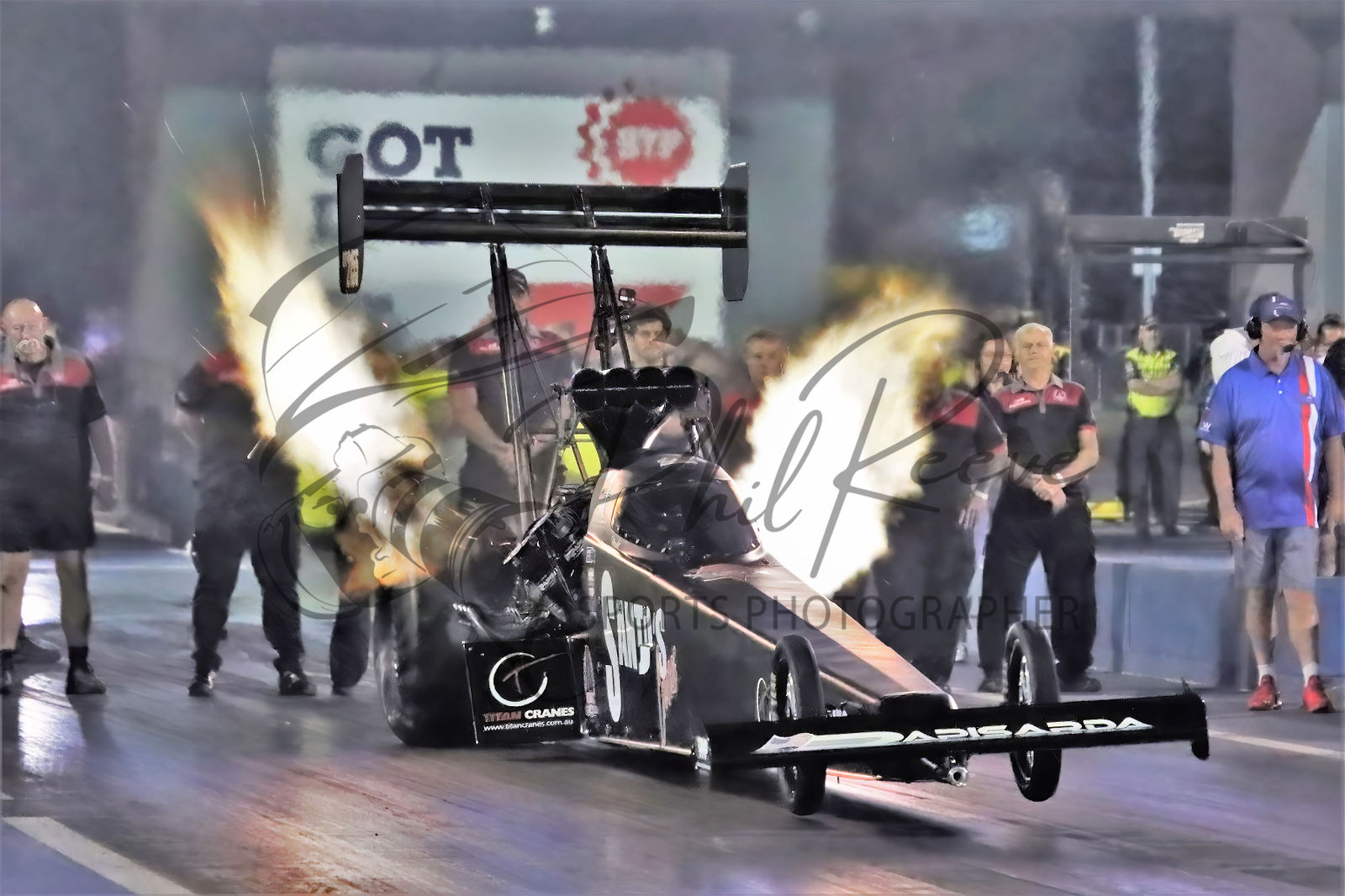 drag racing grand final by Phil Reeve Sports Photography