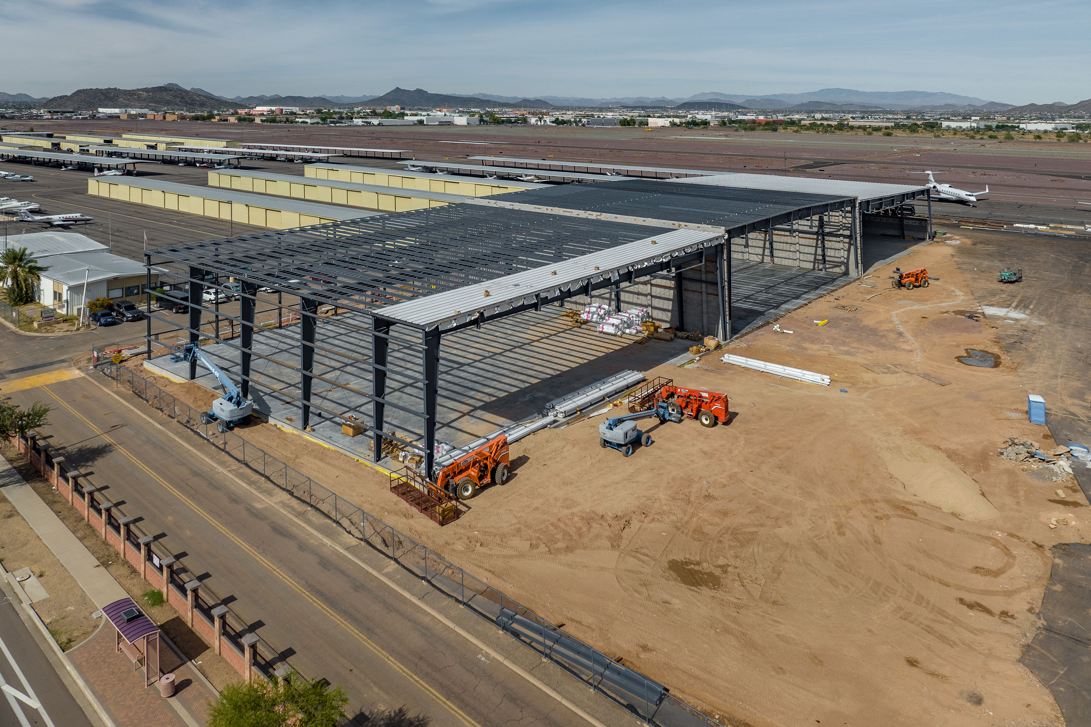 Cutter Aviation Hangar DVT by HawkView Aerial Solutions