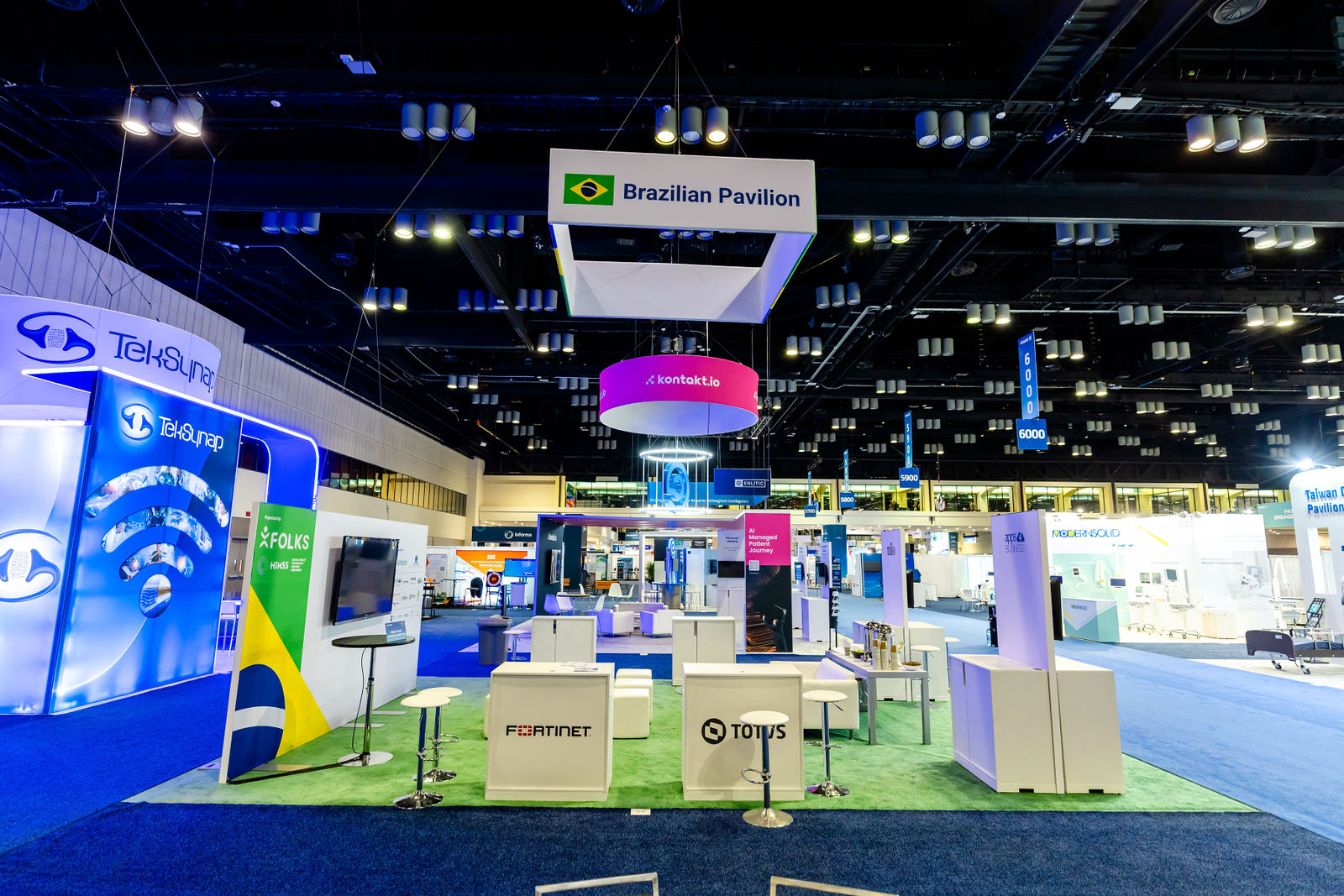 Brazilian Pavilion Live Booth | Orange County Convention Center by ...