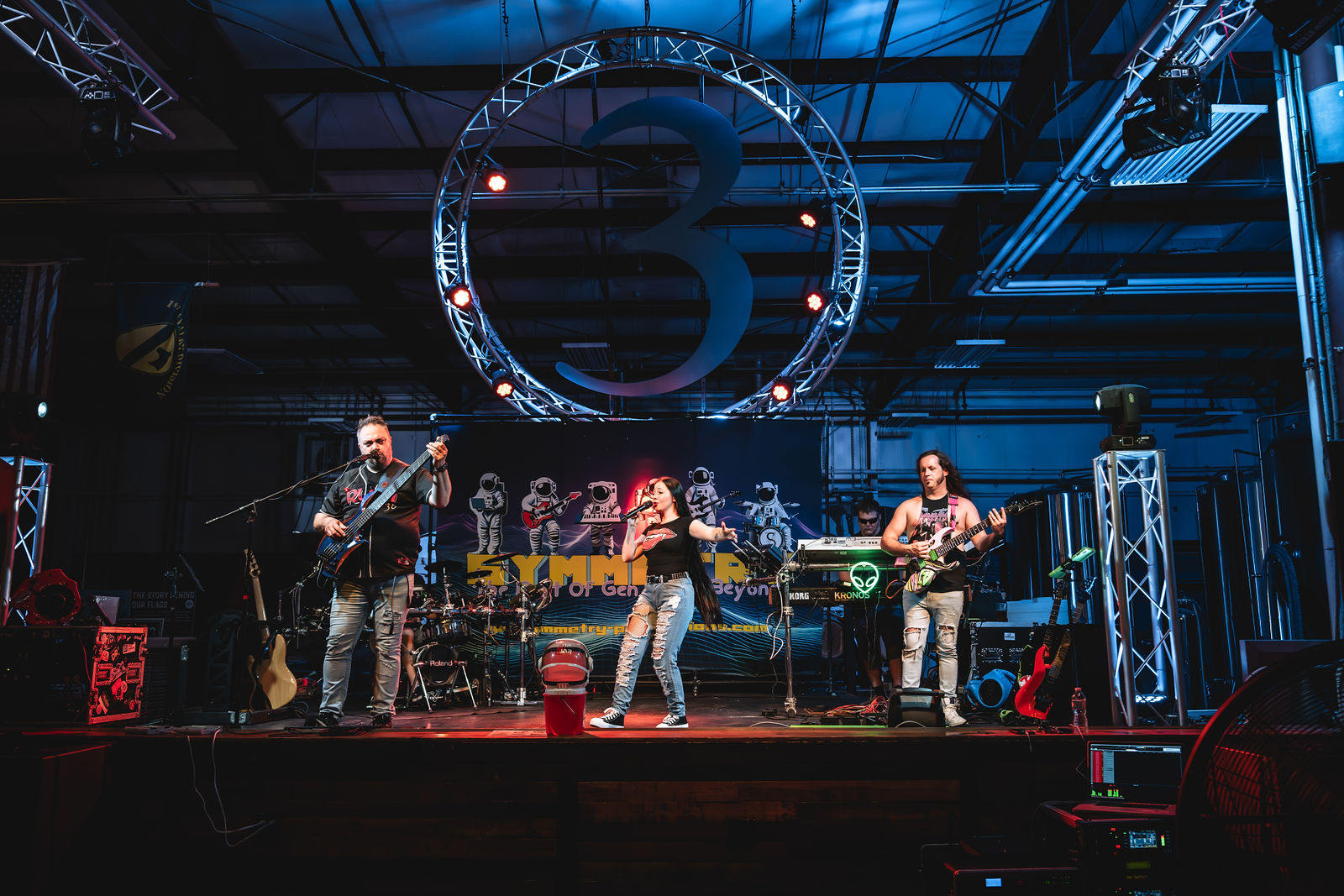 Symmetry | Live Band Photos | 3 Daughters Brewing by A Stewart Photo ...