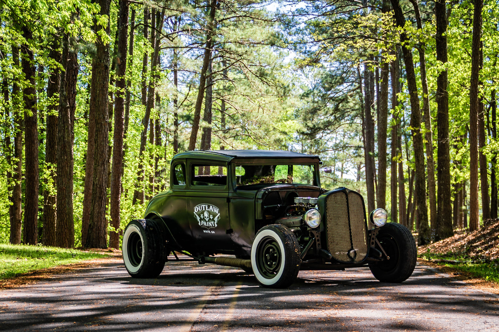 Outlaw Paint 1930 Pontiac Hot Rod by Sussman Imaging