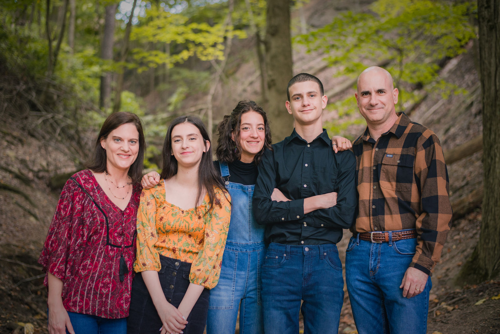 The Hersh Family by Shiny Penny Studios