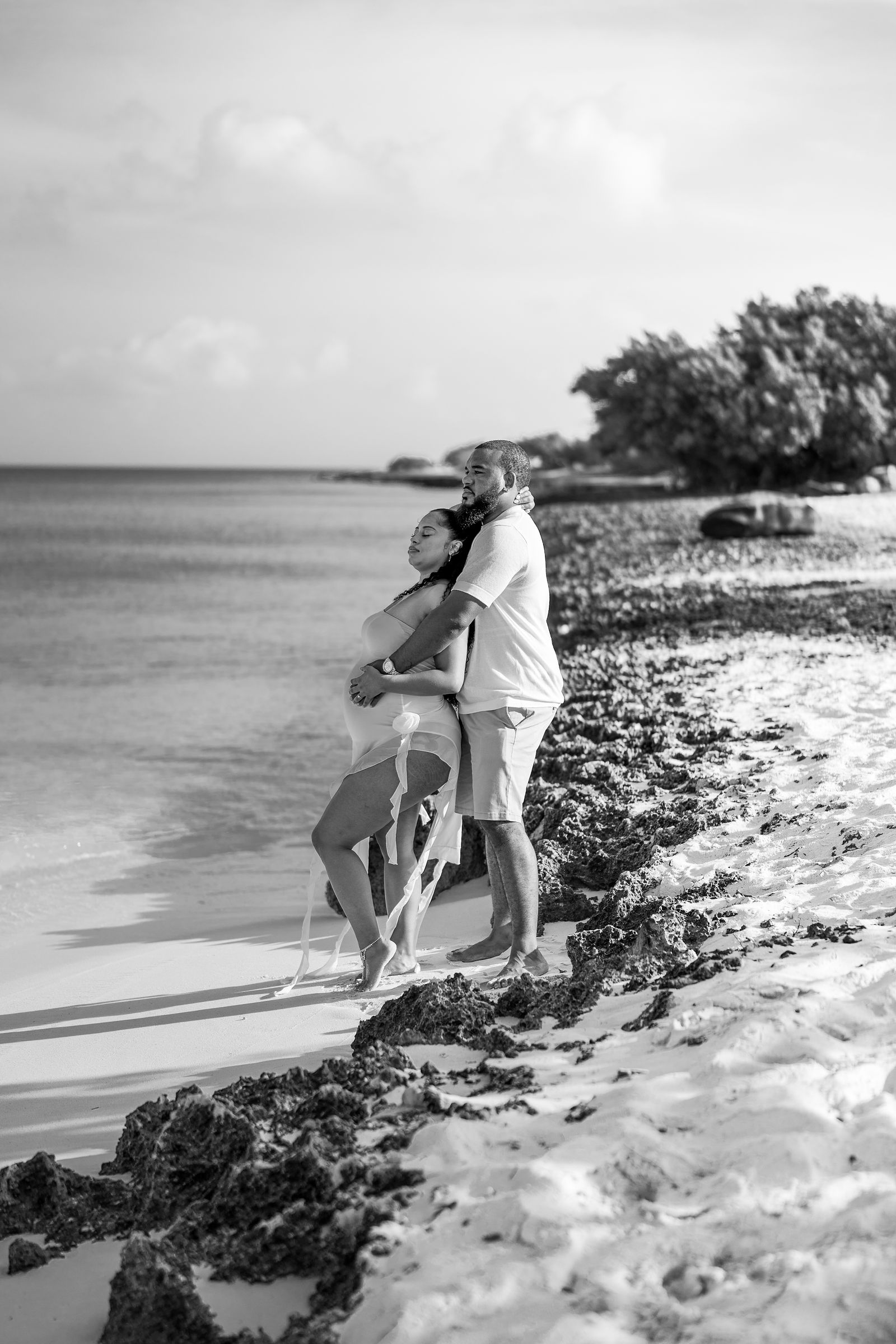 Ashley Travers Maternity Photoshoot, Aruba by G10 Studio