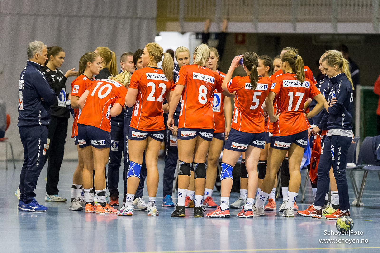 Rekrutt-landslaget Håndball - Norge vs. Frankrike (31-21) by Schøyen Foto