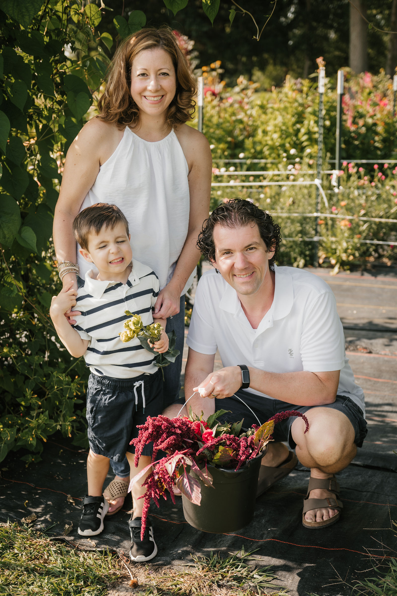 The Jenkins Family at Shady Acres Farm by Shiny Penny Studios