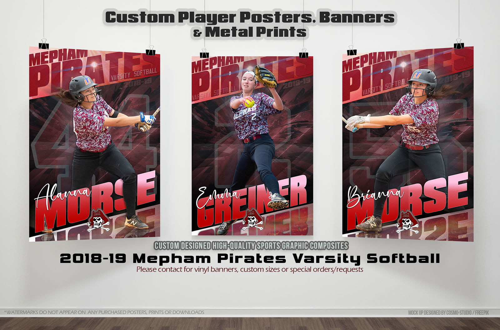 2018-19 MEPHAM PIRATES VARSITY SOFTBALL by Gameday Photos NYC