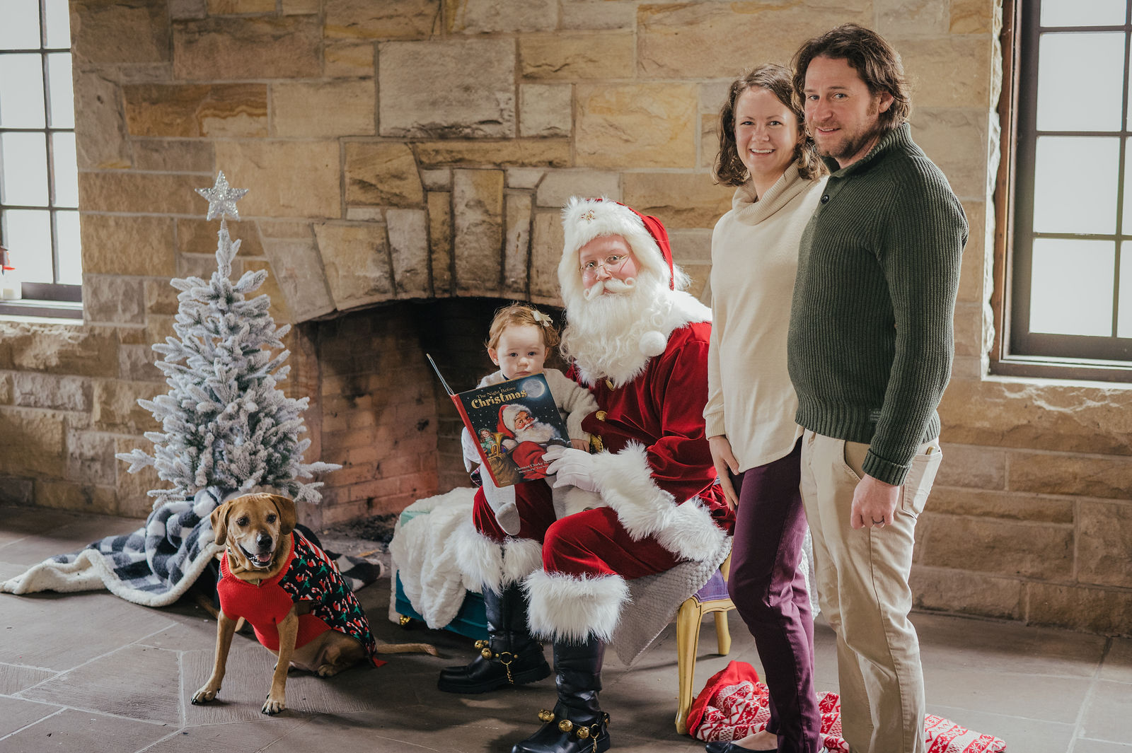 Santa Sessions CVNP, Kapp Family by Shiny Penny Studios