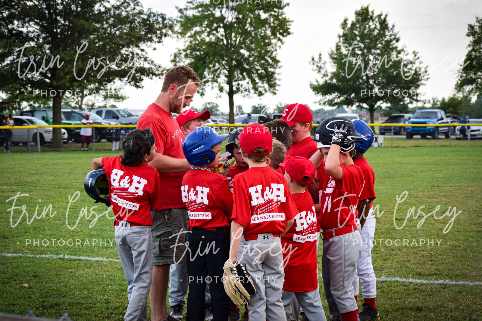8U Baseball by Erin Casey Photography
