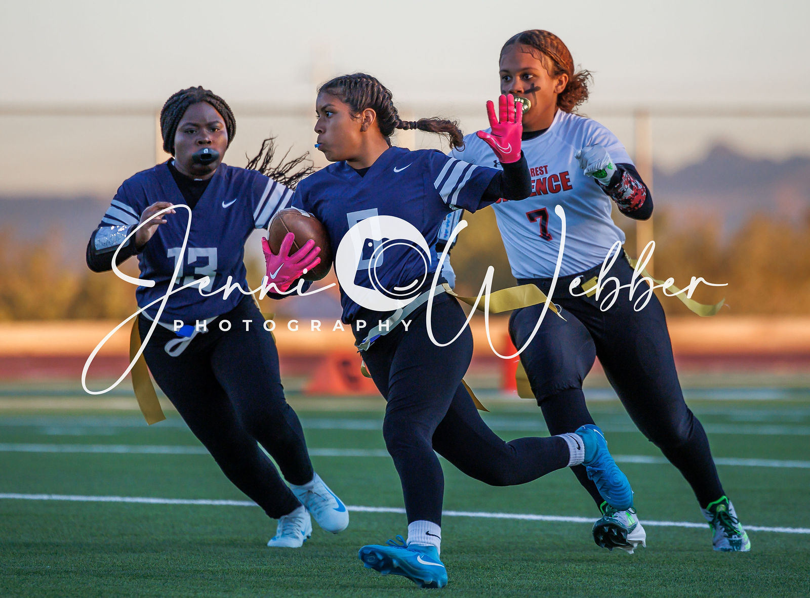 12-4 Spring Valley v Cadence JV Flag Football by Jenni Webber Photography