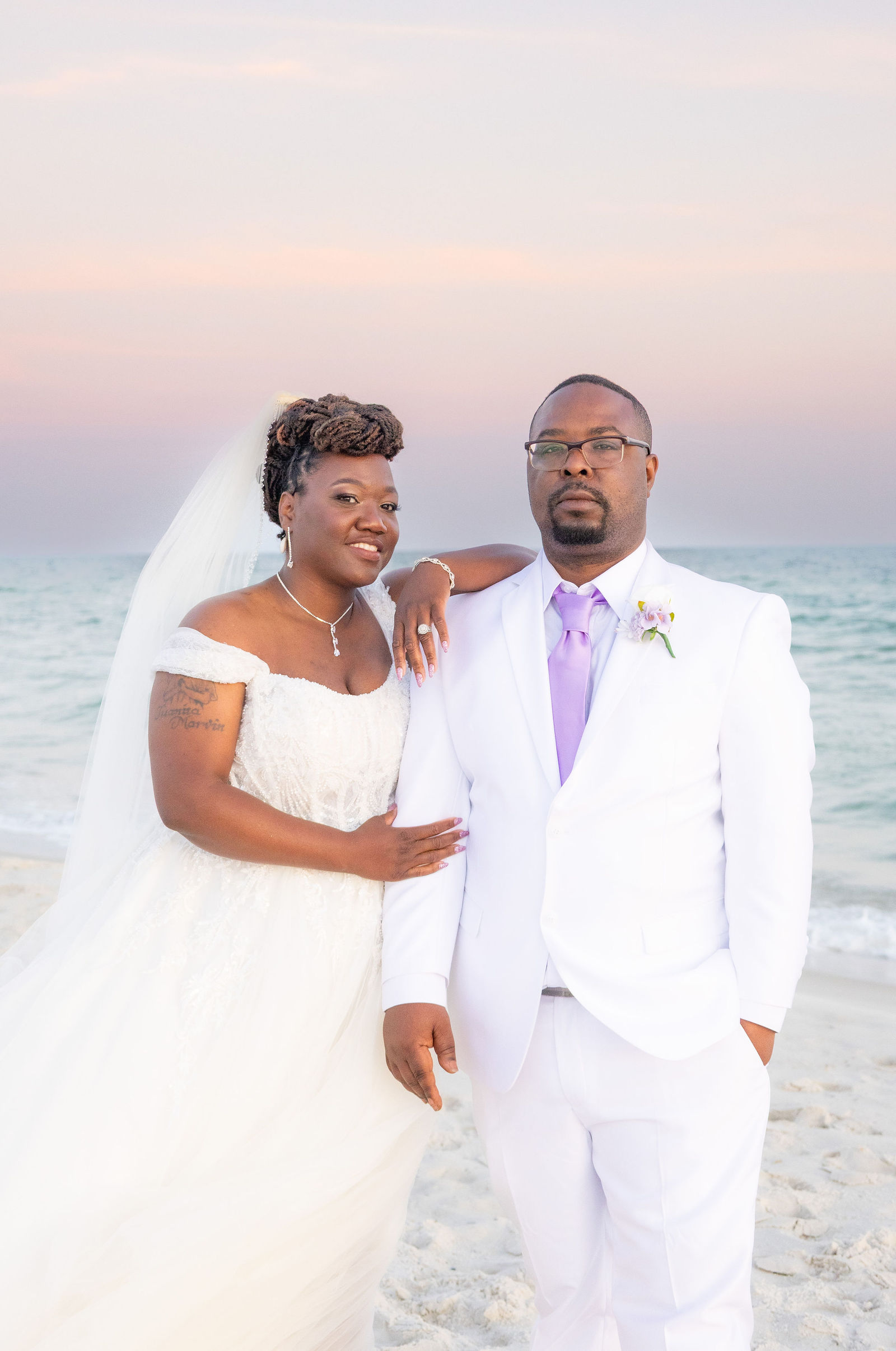 Tonya and Christopher by Paradise Beach Weddings