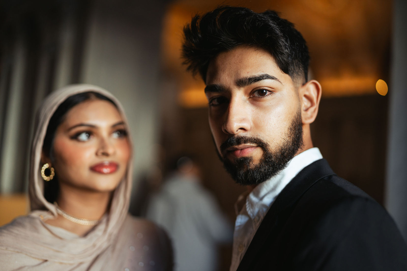 *Twaha and Mim at the Library of Congress by Joey Rushfield Photography