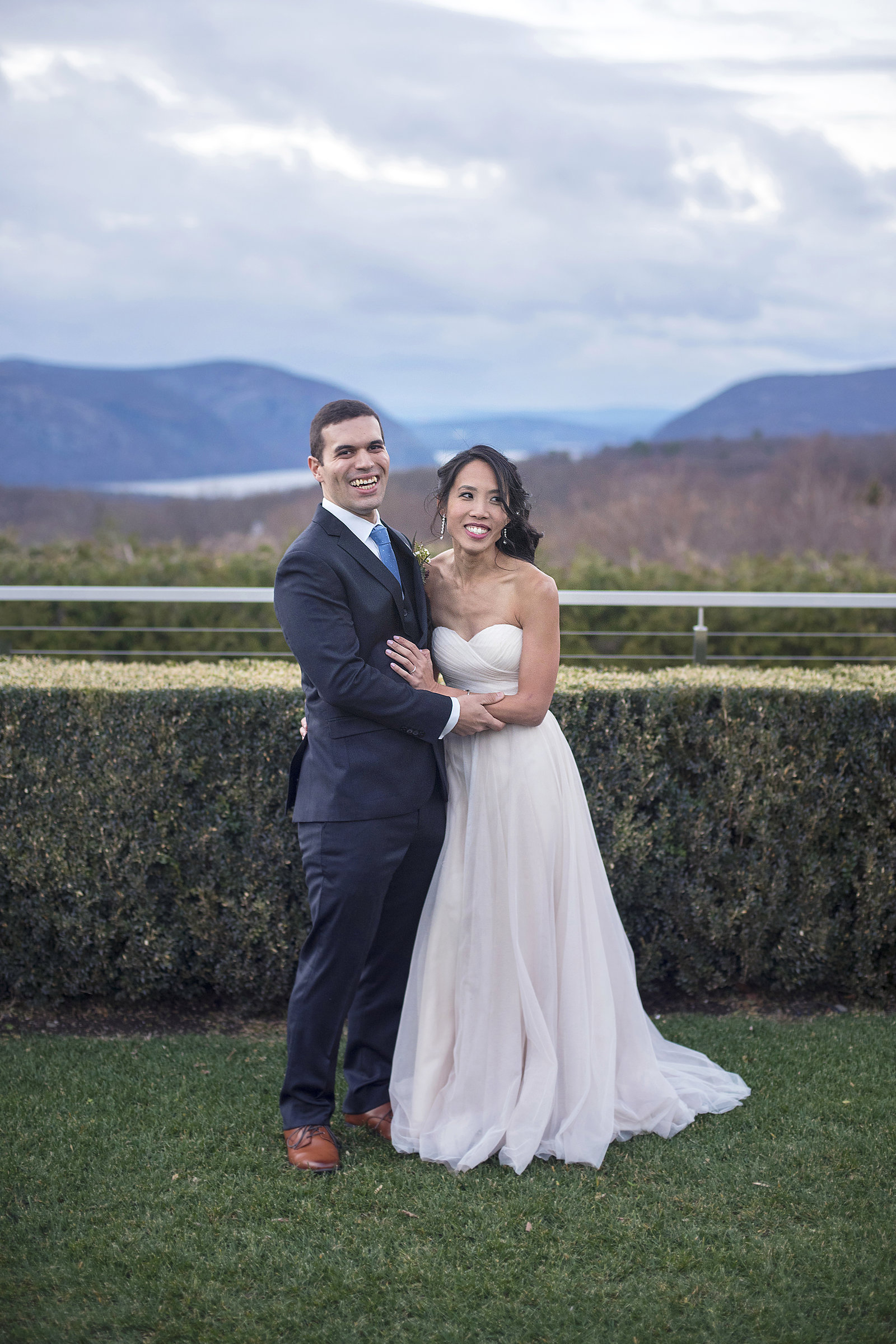 Lucy + Phil // Garrison Winter Wedding by Lin Pernille Photography