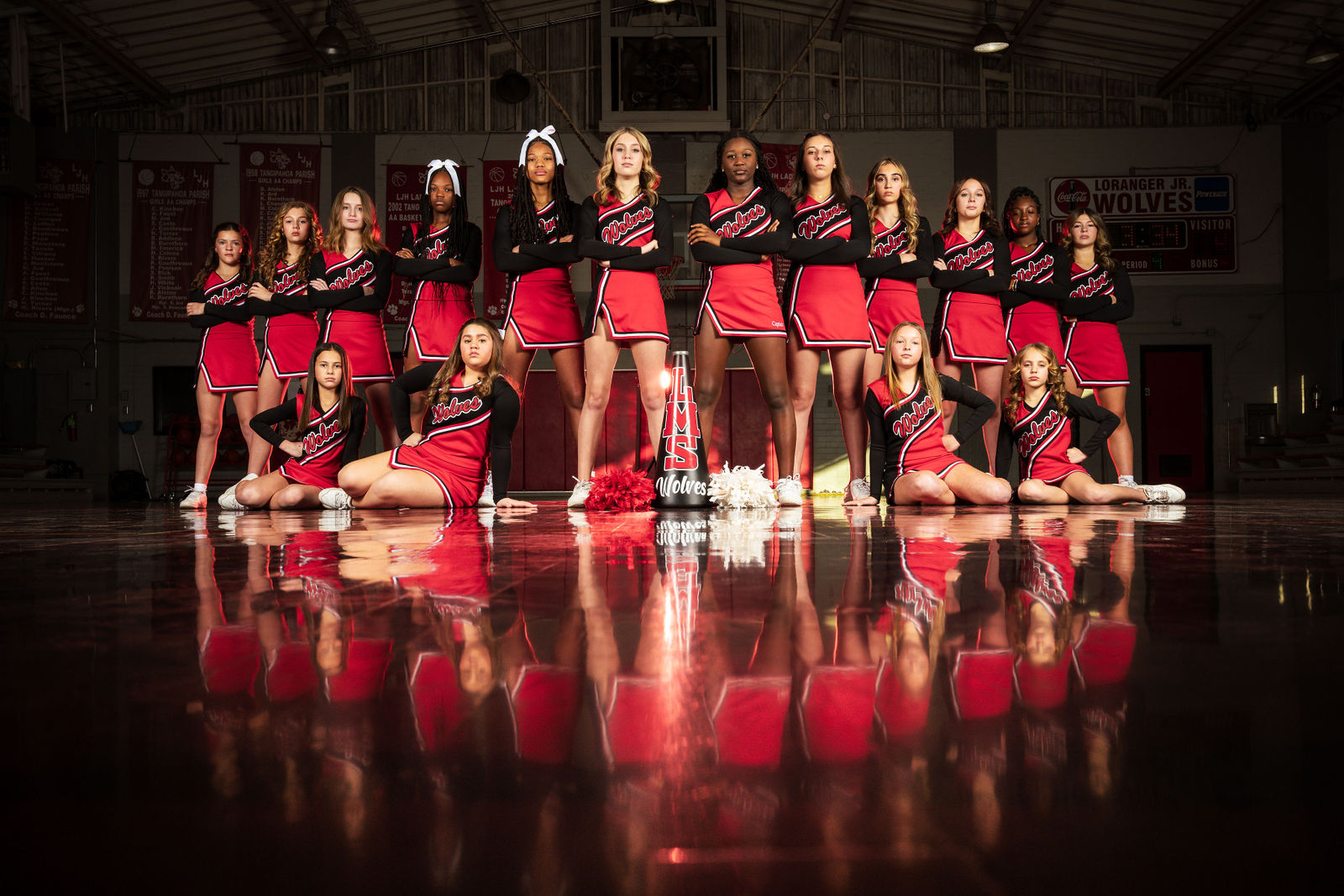 Loranger Middle Cheer by Glenn Eymard Photography