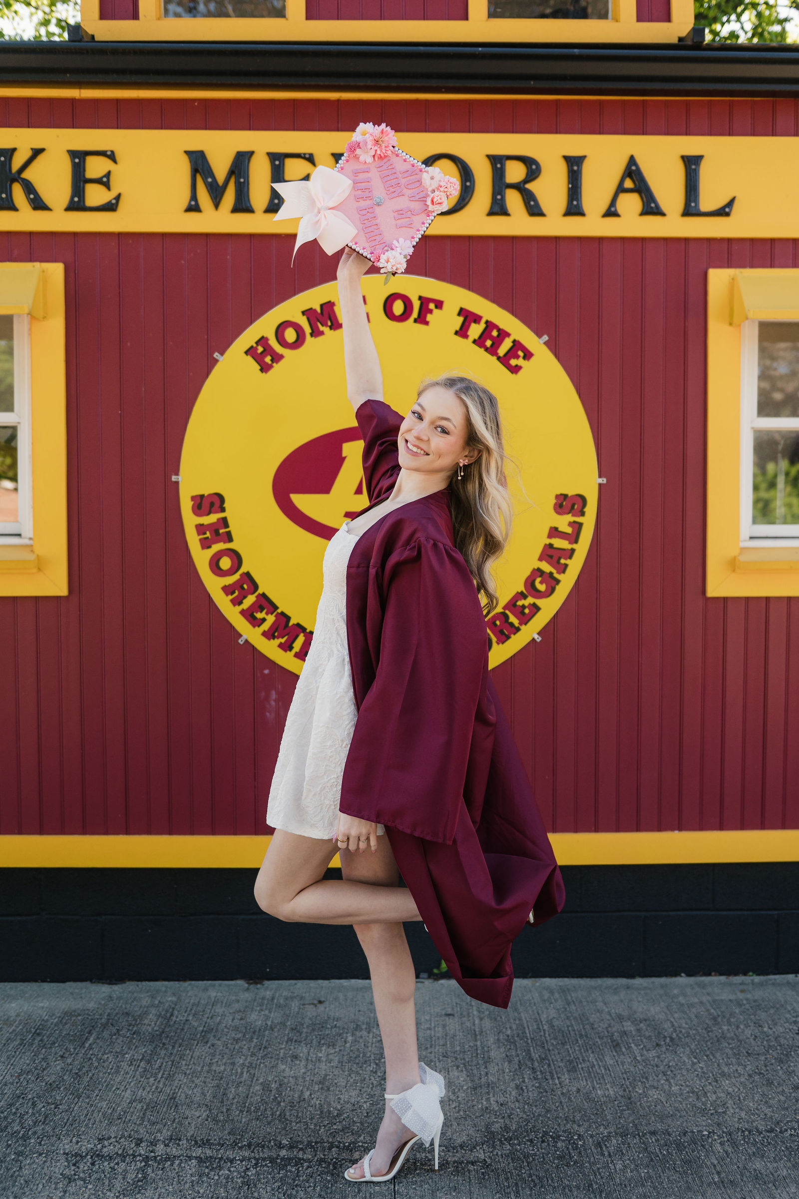 Paige, Cap and Gown by Shiny Penny Studios