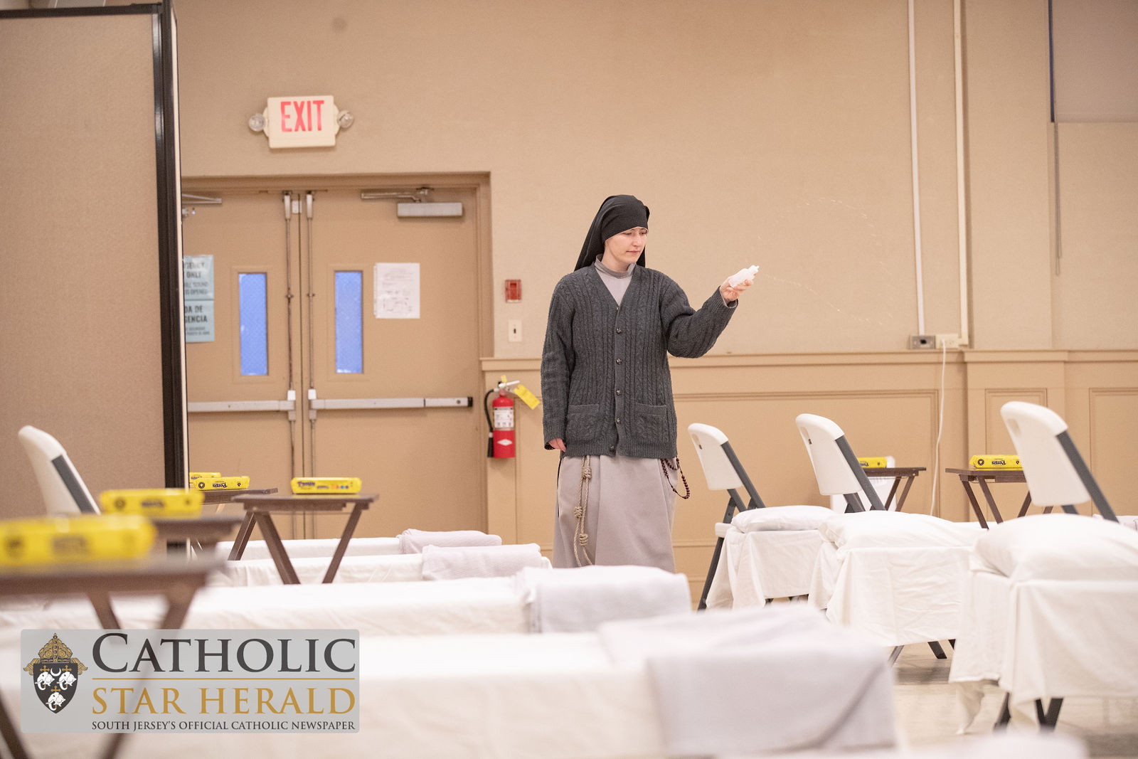 Bishop visits CFR’s winter shelter in Atlantic City by Catholic Star Herald