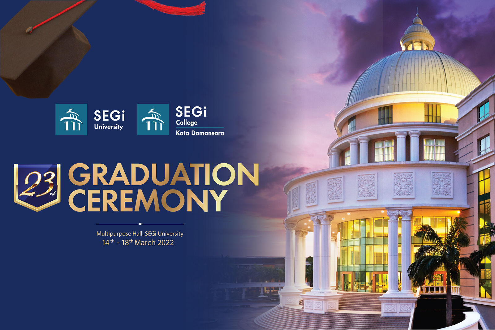 SEGI UNIVERSITY 23RD GRADUATION CEREMONY by YS Photo Studio & Color ...