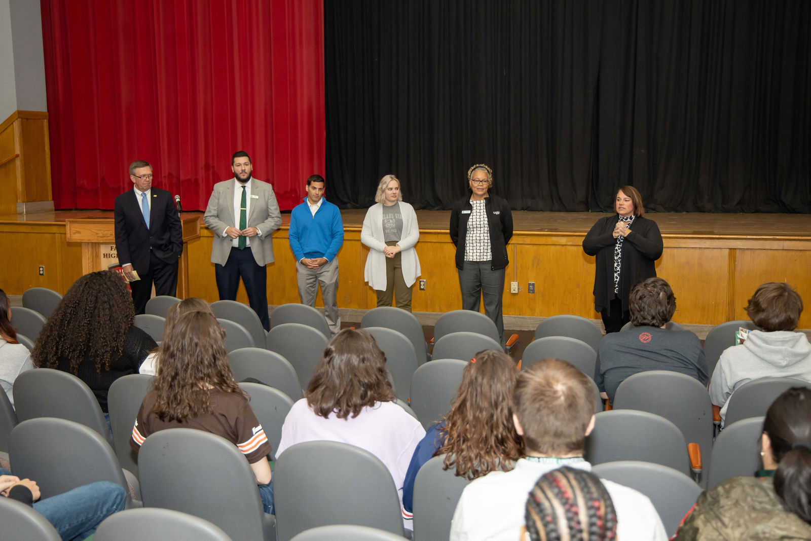 CSU Admission Visit to Fairview Park High-school by BThomasHart Photography
