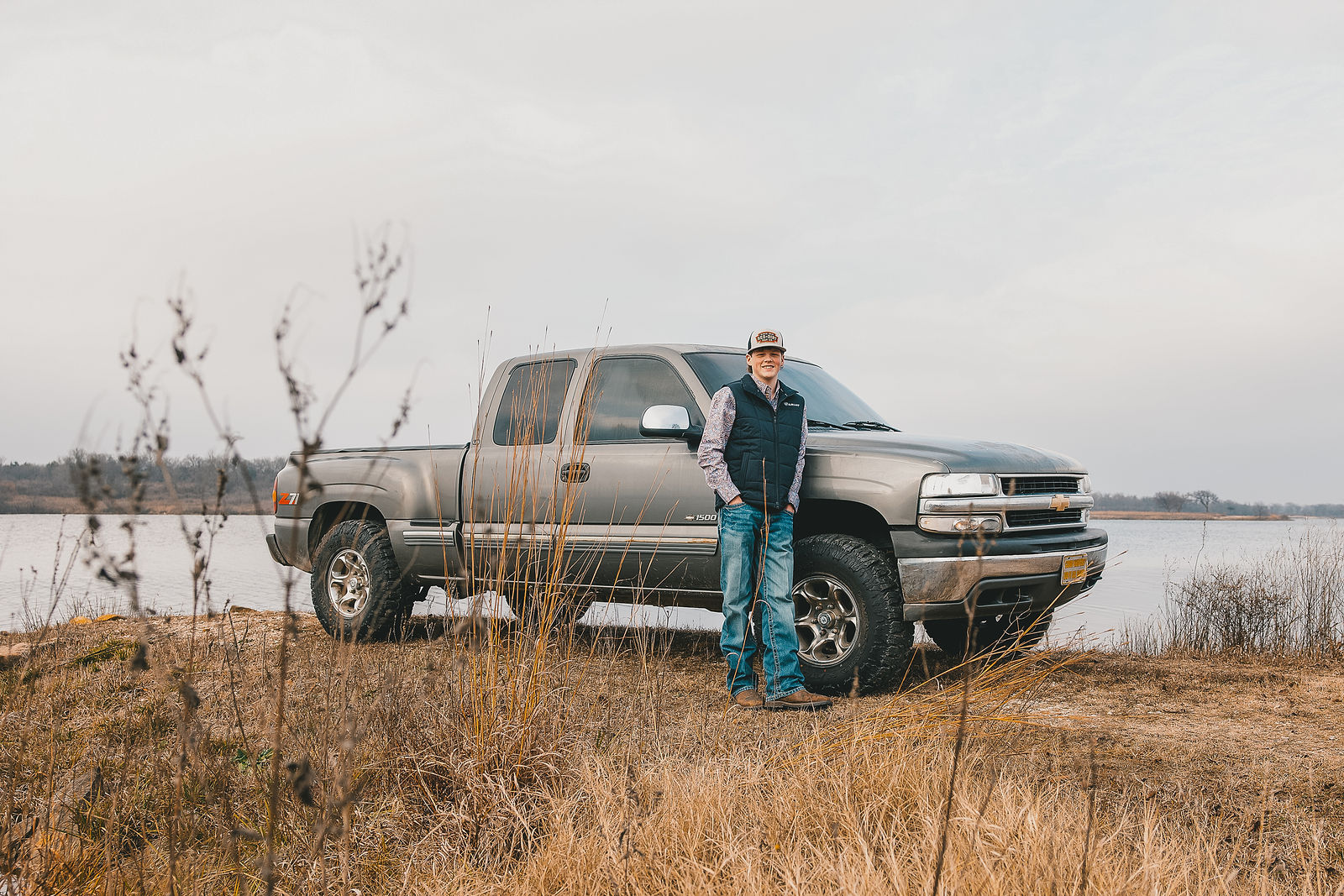Drew Perry-2026 Senior by Kristy Hughes Photography