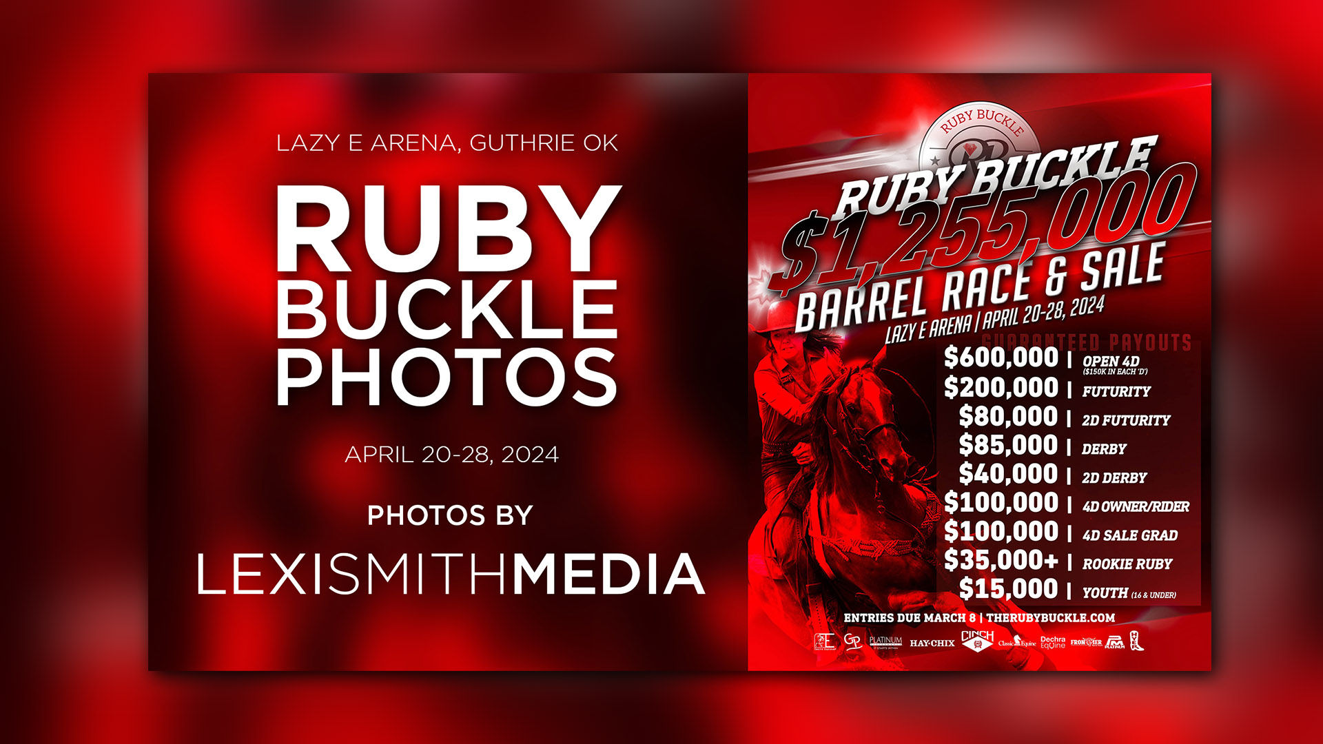 Ruby Buckle Central 2024 by Lexi Smith Media