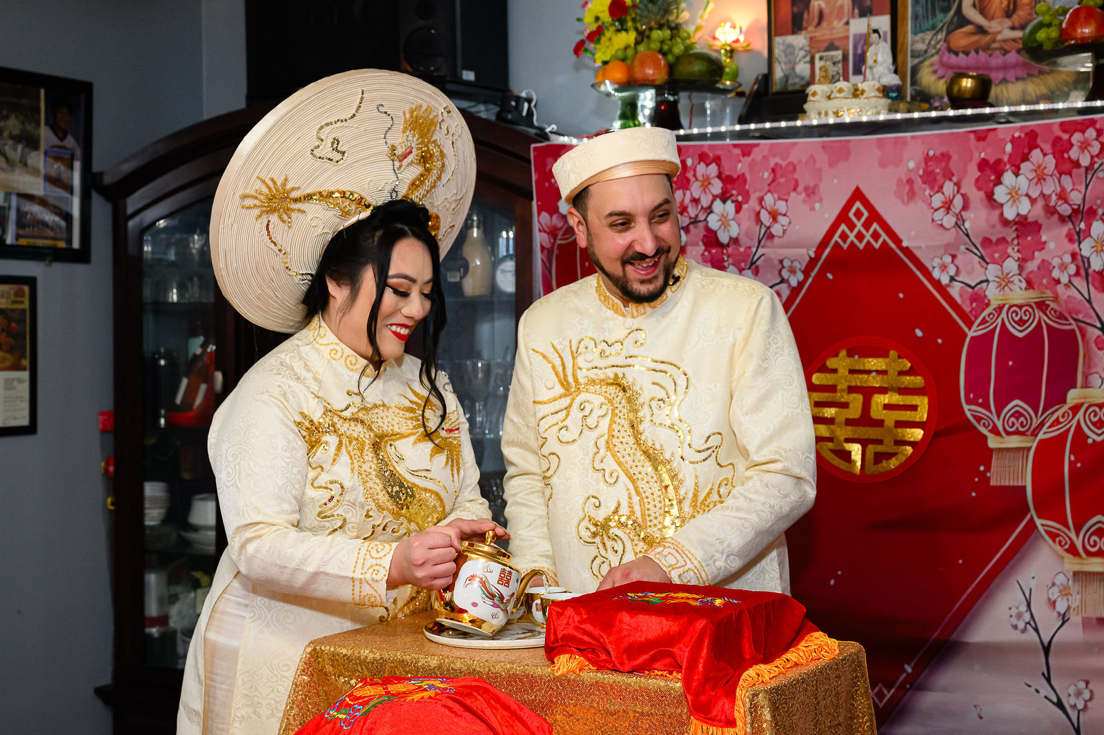 Kim Nguyen & Bryan Forte by AJ's Photography