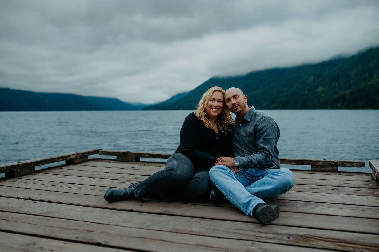 Beth - Lake Crescent by Lindsay Amber Photography