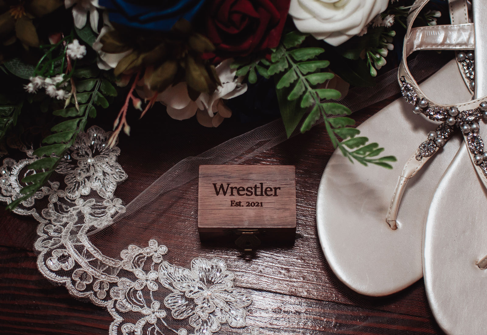 Wrestler Wedding by Kristy Hughes Photography