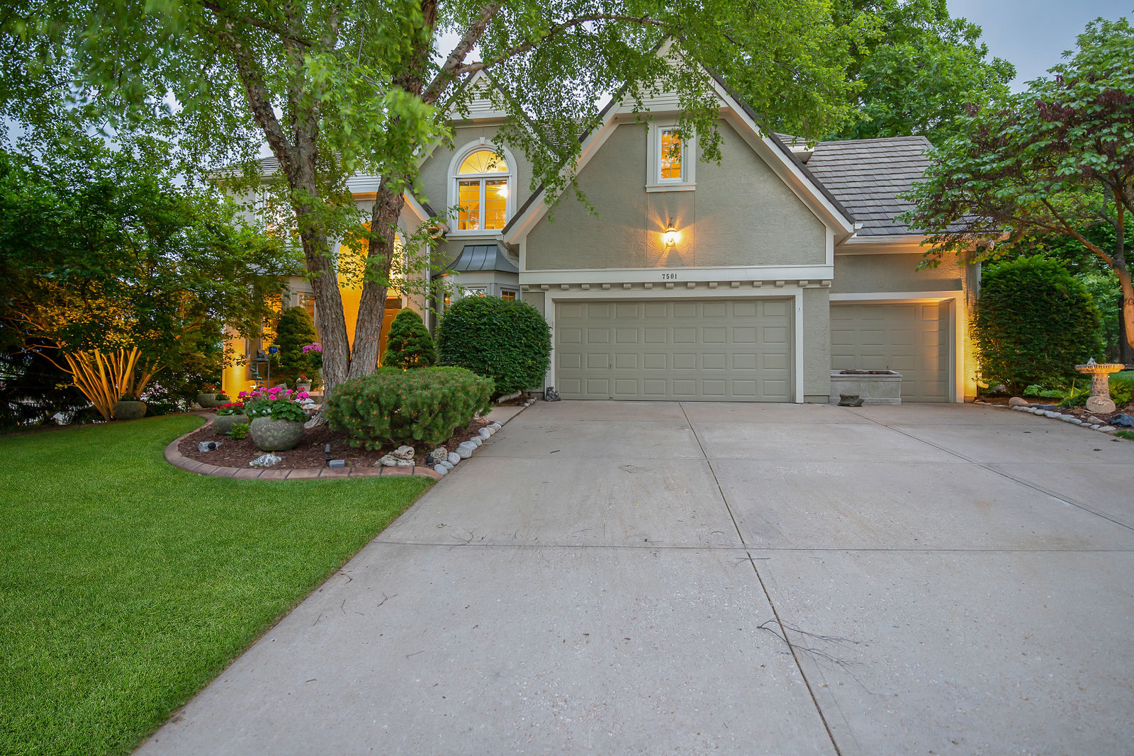 7501 Hauser St - Twilight by KC Home Photography