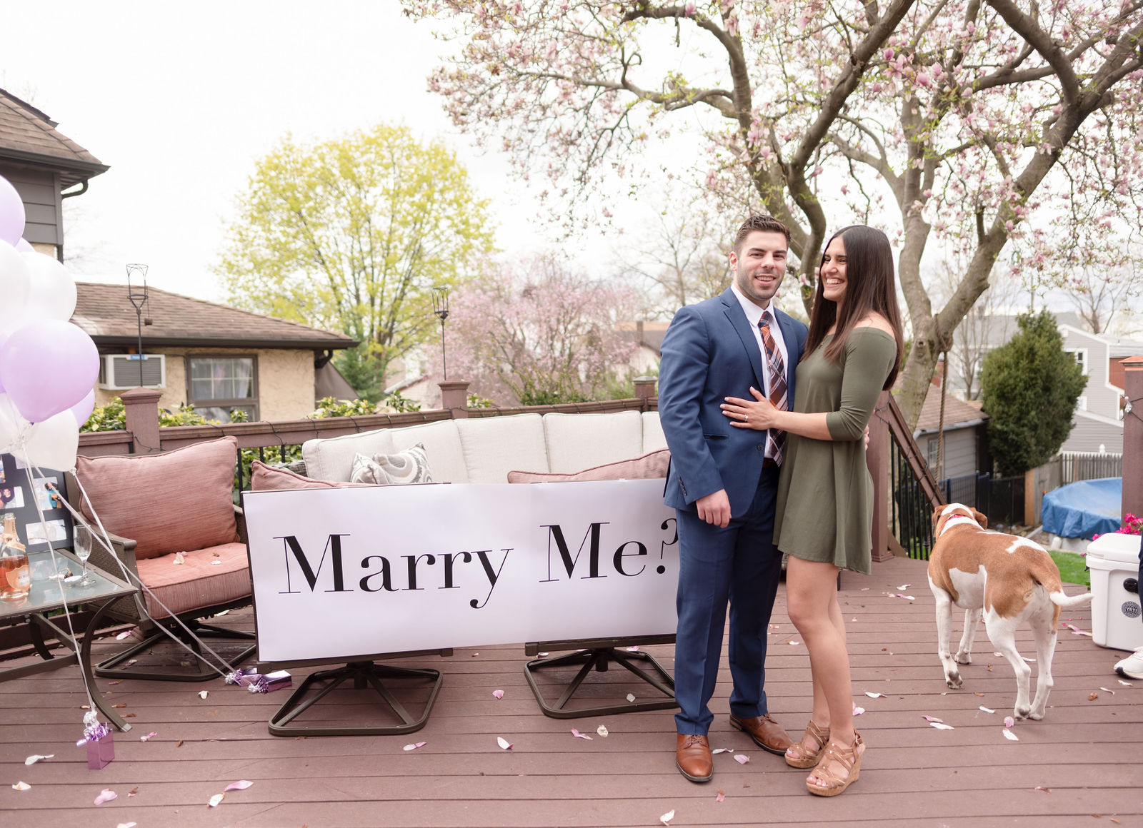 Jenna + George's Proposal by Lin Pernille Photography