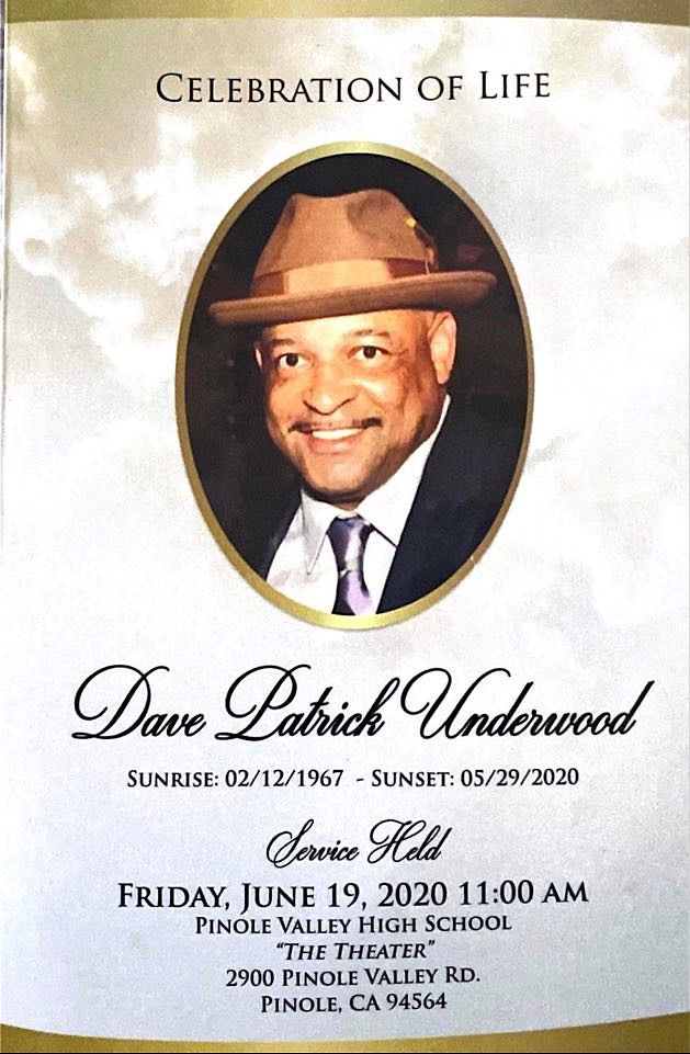 Dave Patrick Underwood Celebration of Life by Skinner Vision ...