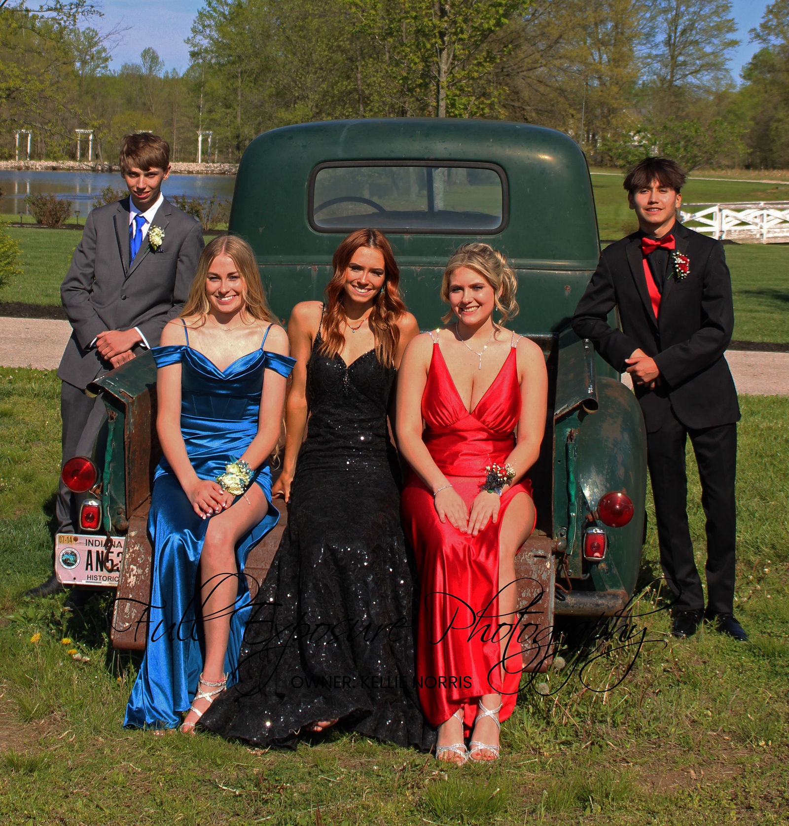 Alyssa Query Prom Group by Full Exposure Photography LLC