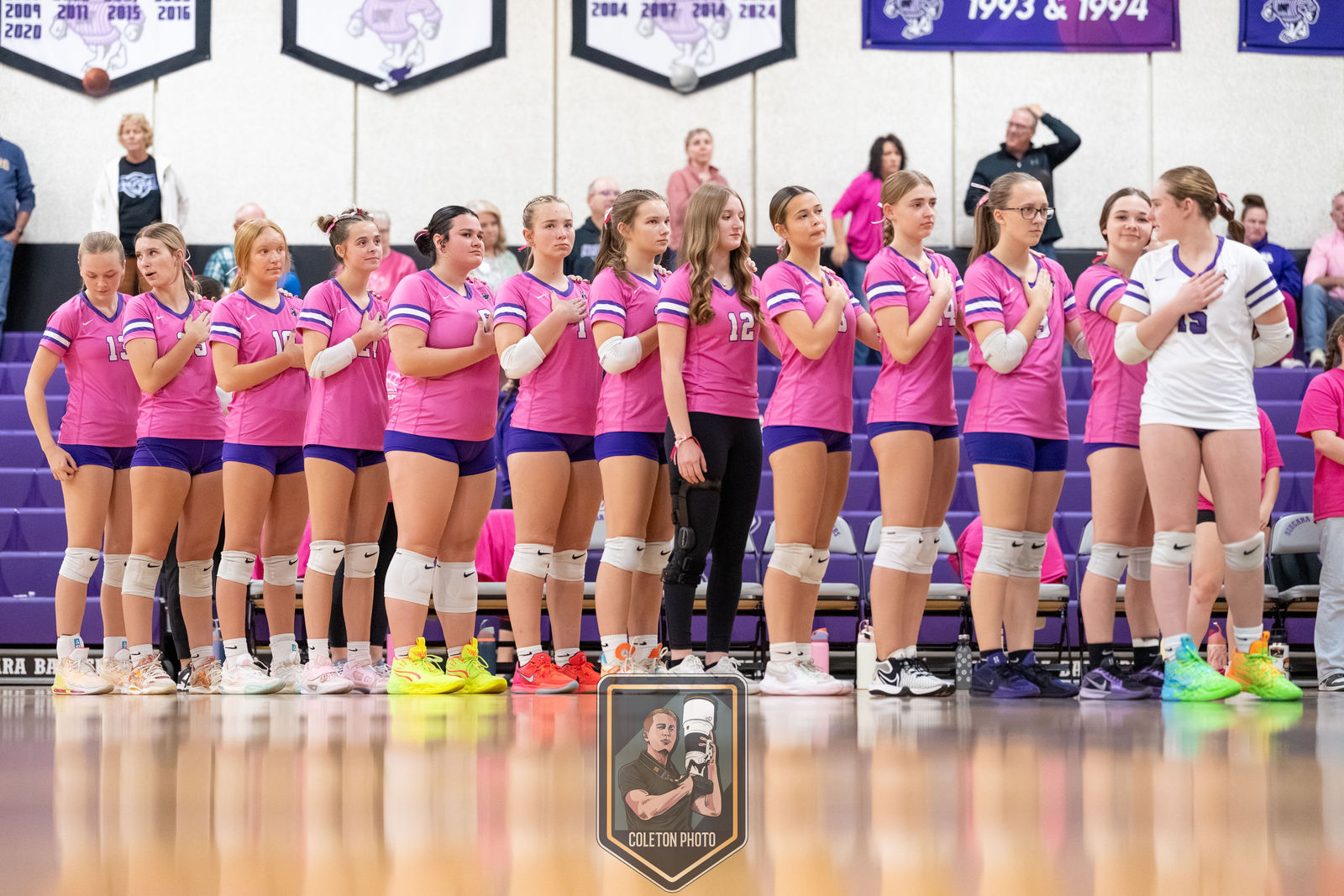Niagara Lady Badgers VS Gillett Lady Tigers Varsity Volleyball Game ...