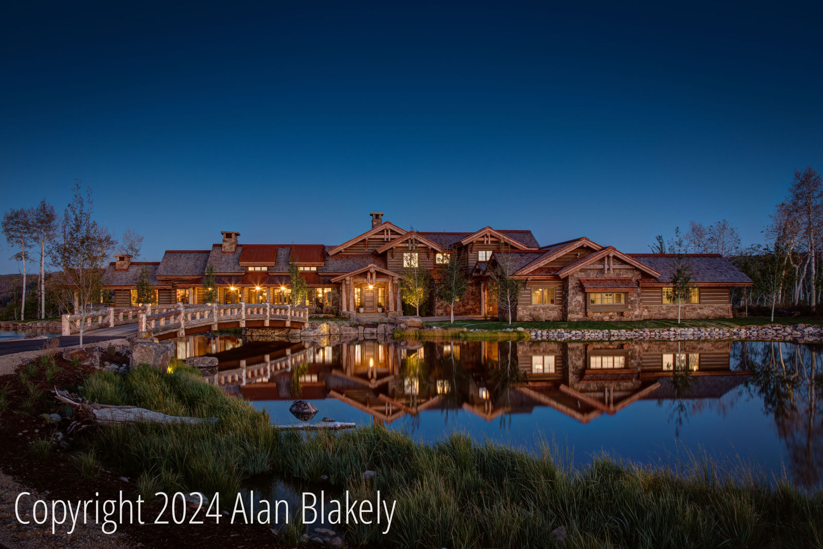 Wolf Creek Ranch Estate - Kamas, Utah by Alan Blakely Architectural ...