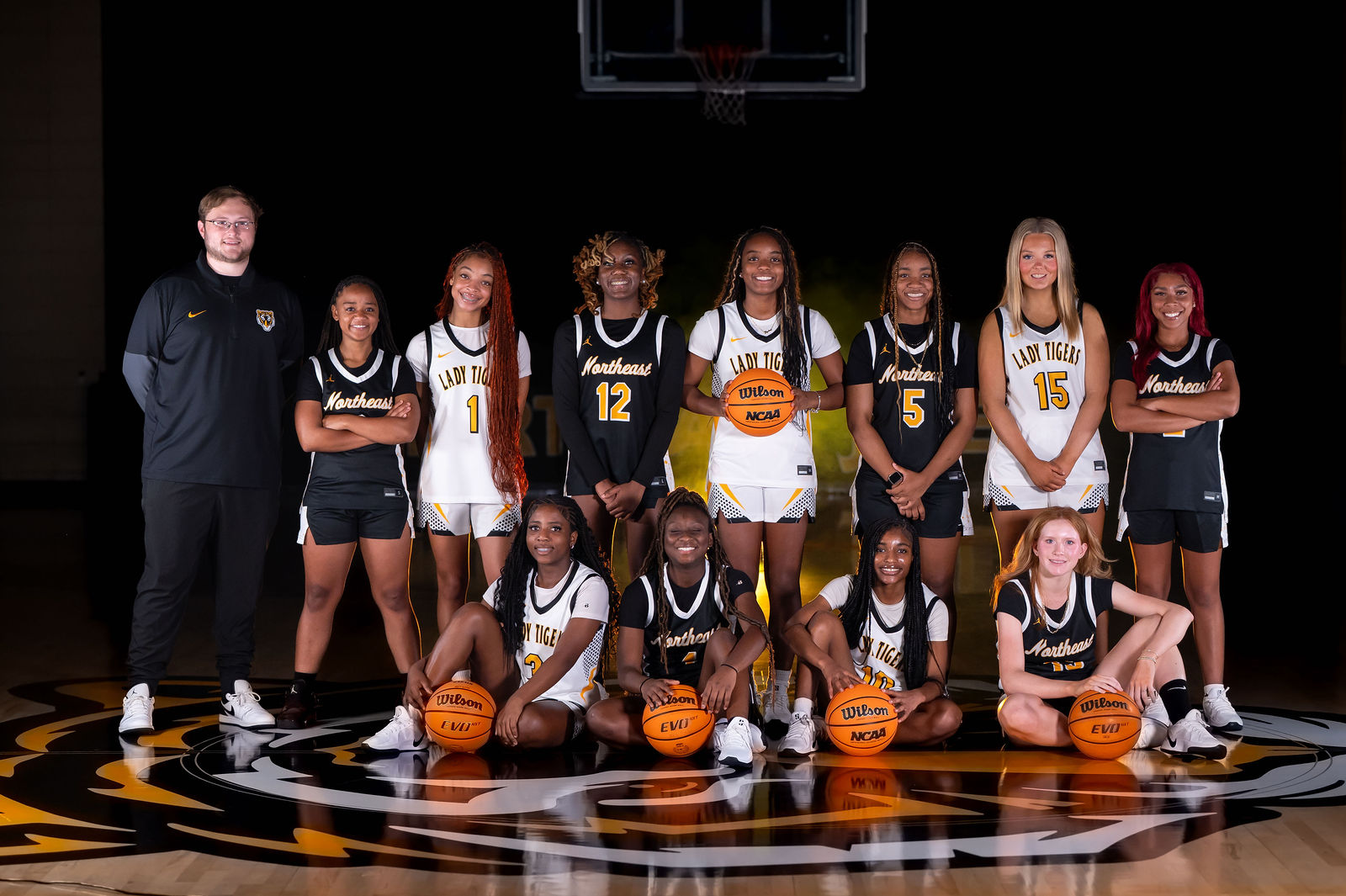 Northeast Jones Women's Basketball by Jesse Johnson Photography