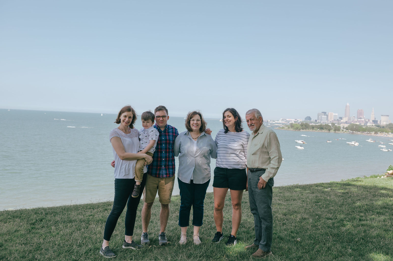 Hartzell Family, Edgewater Park Cleveland by Shiny Penny Studios