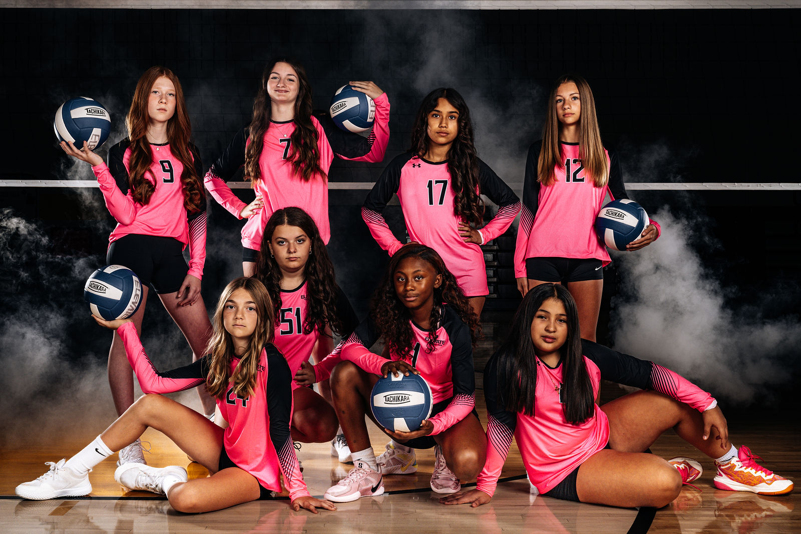 Elevate Volleyball | 13U Black | 2025 by Sarah Jane Photography