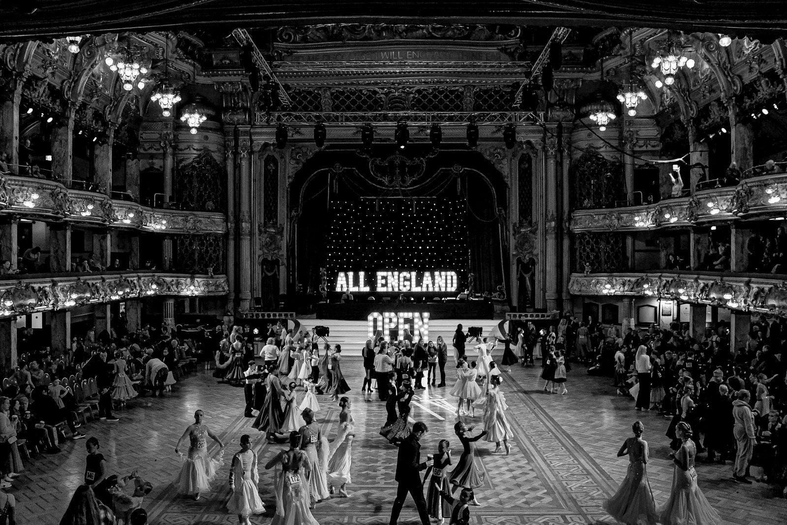 The All England - Blackpool Tower Ballroom by Charlotte Wilson Photography