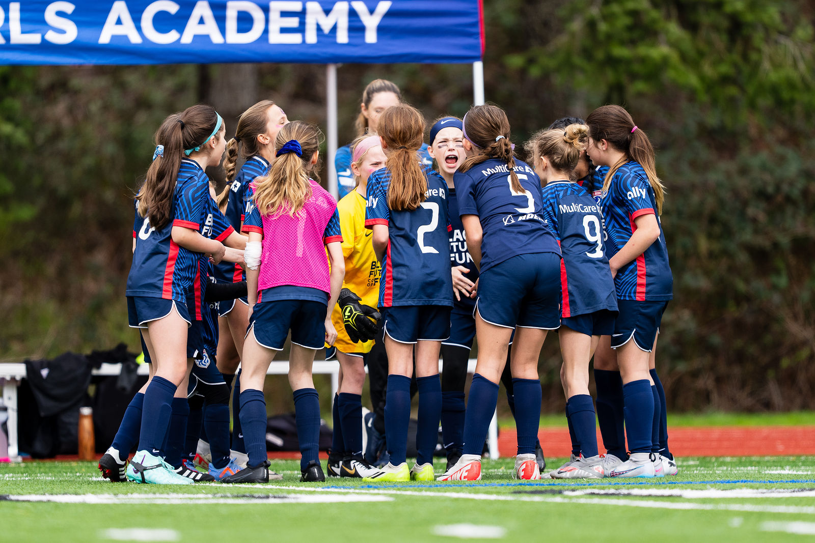 Seattle Reign Academy 2013 Bleue vs Mount Rainier FC G13 Red by Carlos ...