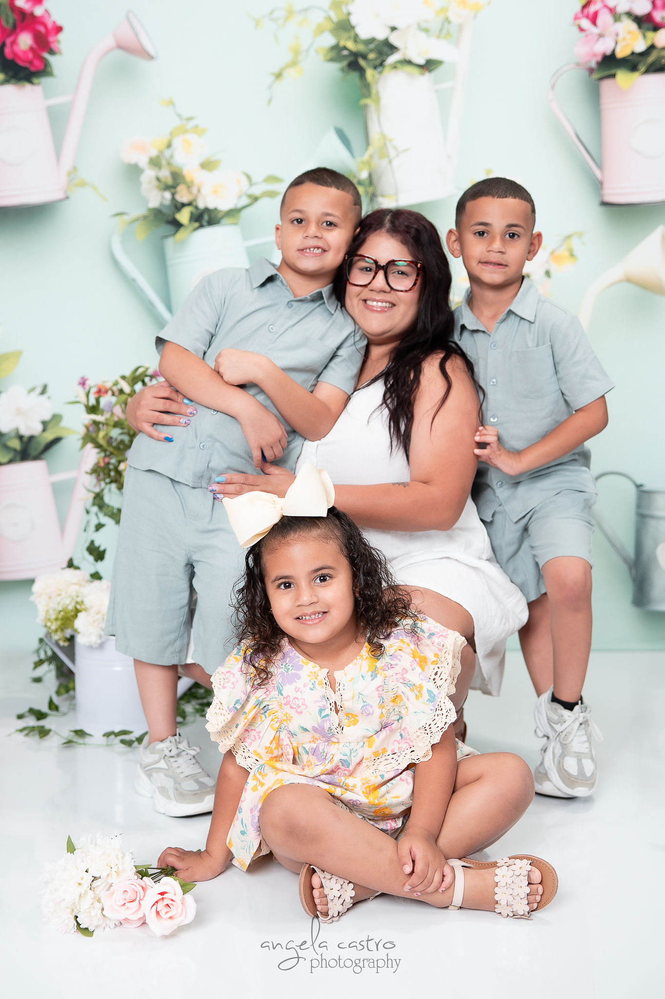 Mateo, Lucas & Gyah by Angela Castro Photography