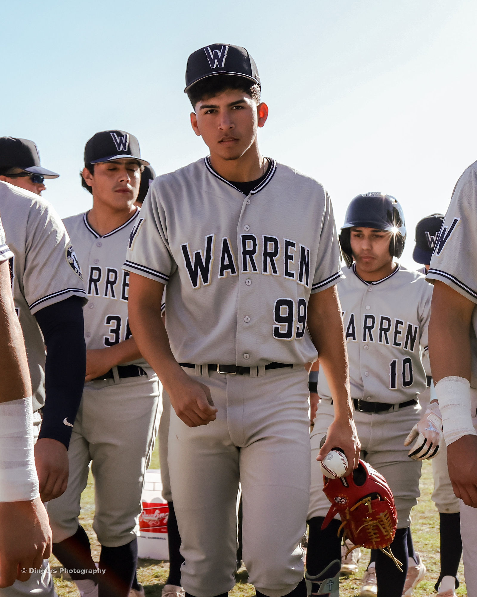 WARREN HIGH SCHOOL BASEBALL by Dingers Photography