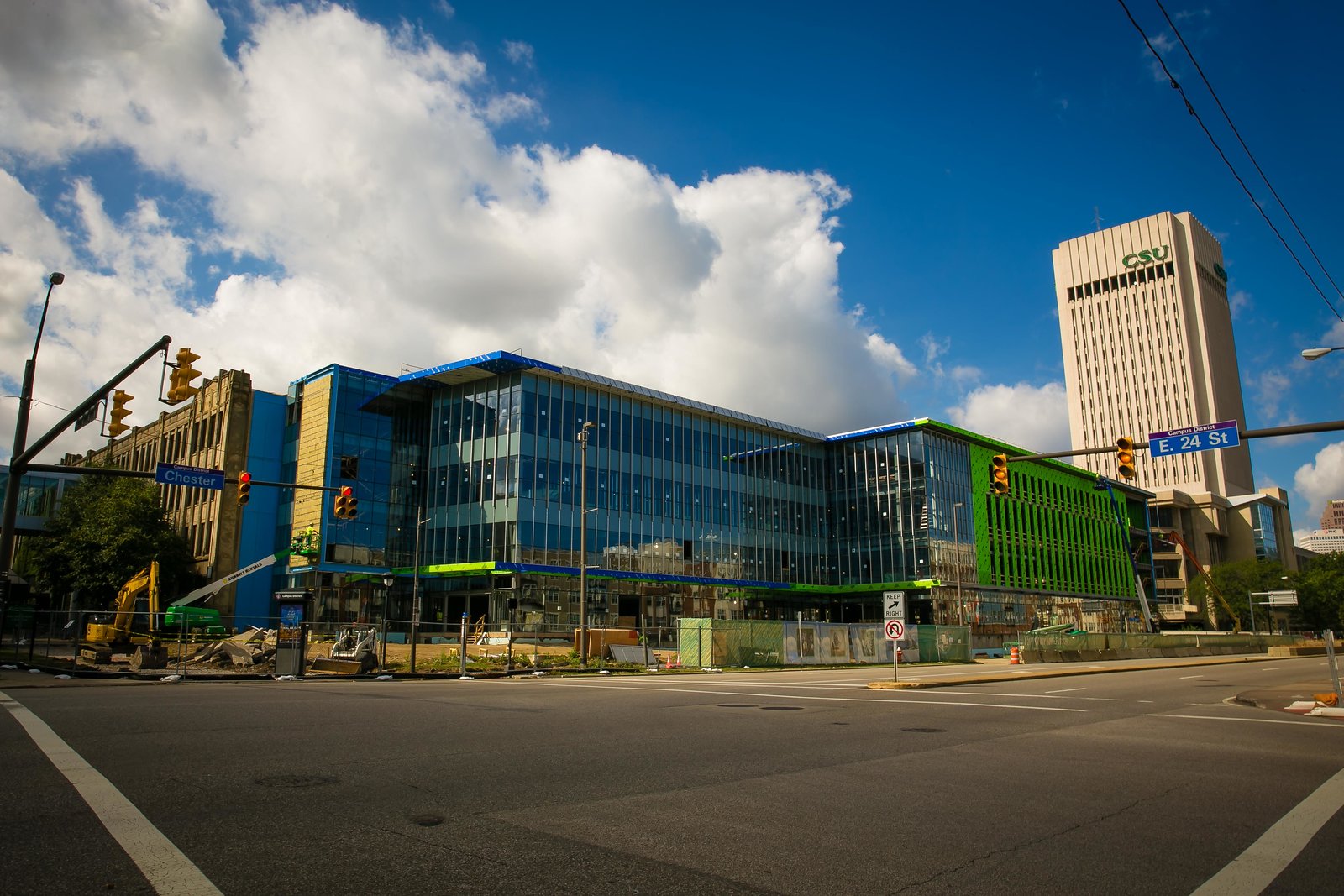 CSU Engineering Building Construction Photos by BThomasHart Photography