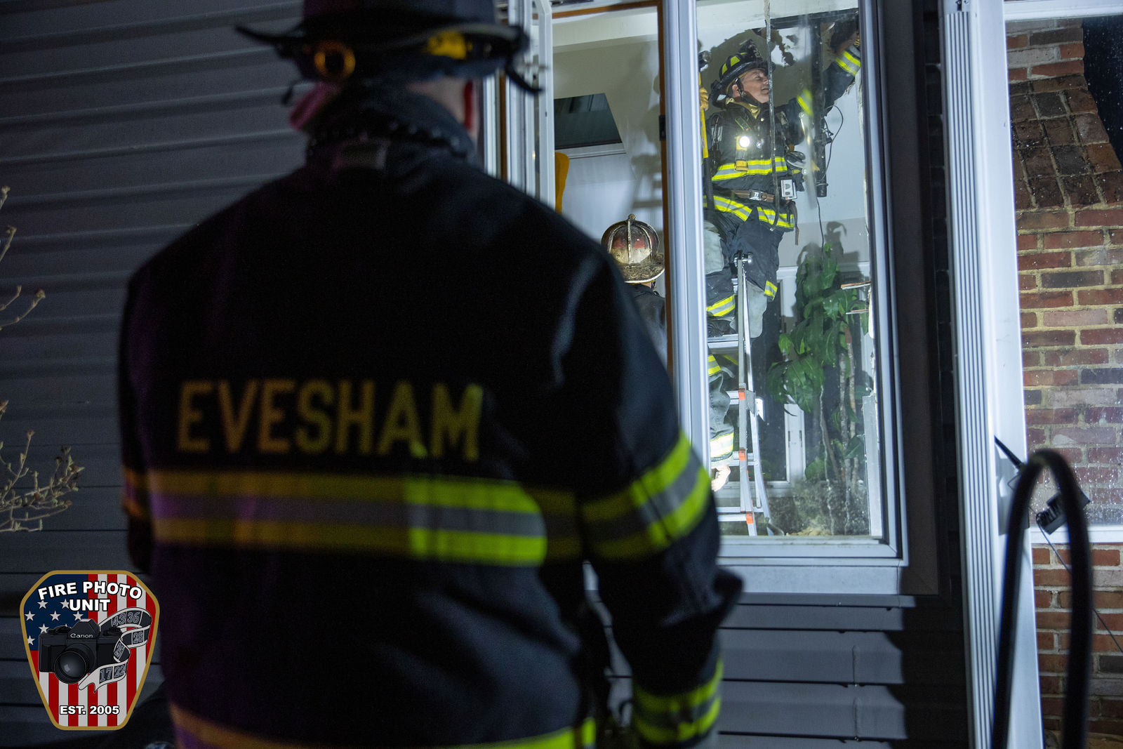Evesham Township Working Fire by Dave Hernandez Photo