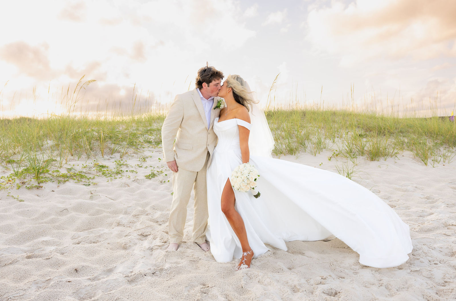 Meagan and Brandon by Paradise Beach Weddings