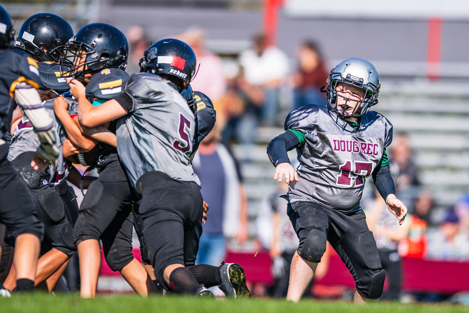 Doug Rec Football Winston vs Cottage Grove by Velocity in Focus