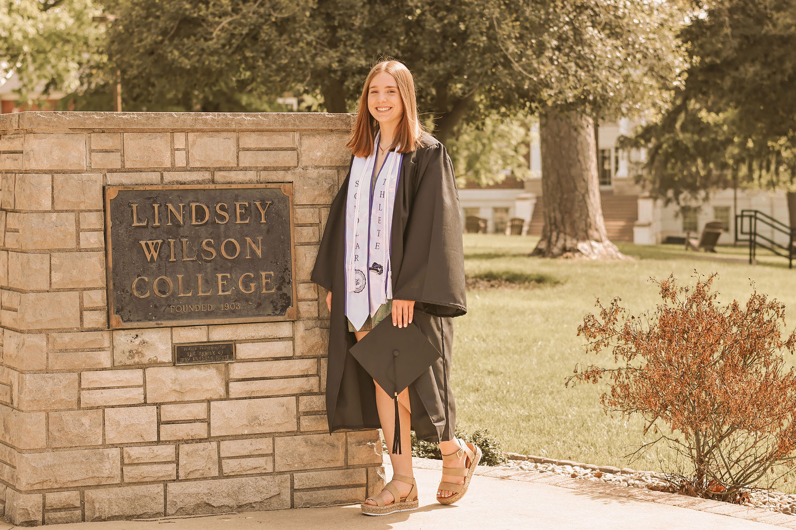 Linnea - Cap and Gown '25 by Lee Rustic Reflections