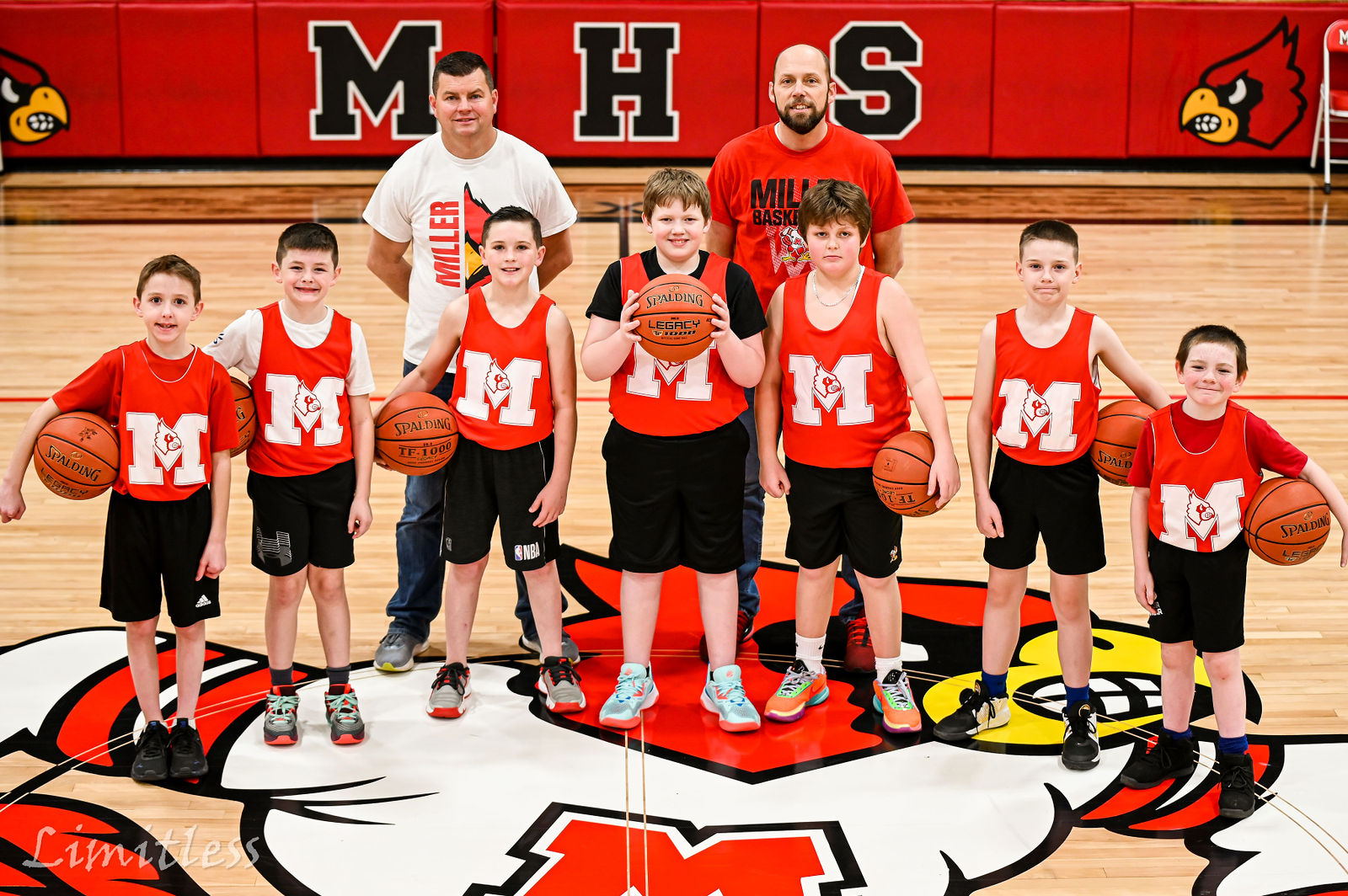 MILLER 4TH GRADE BOYS BASKETBALL by Limitless Photography