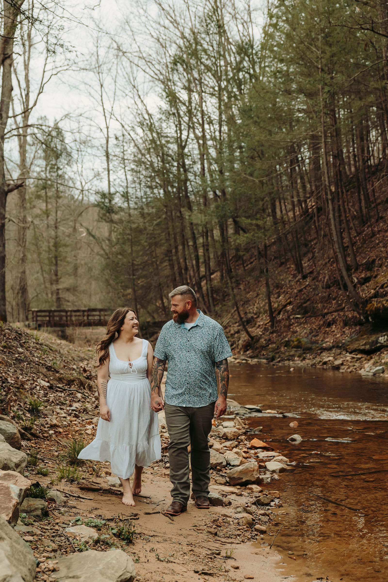 Erika & Zack Engagement by Rebecca McDaniel Photography