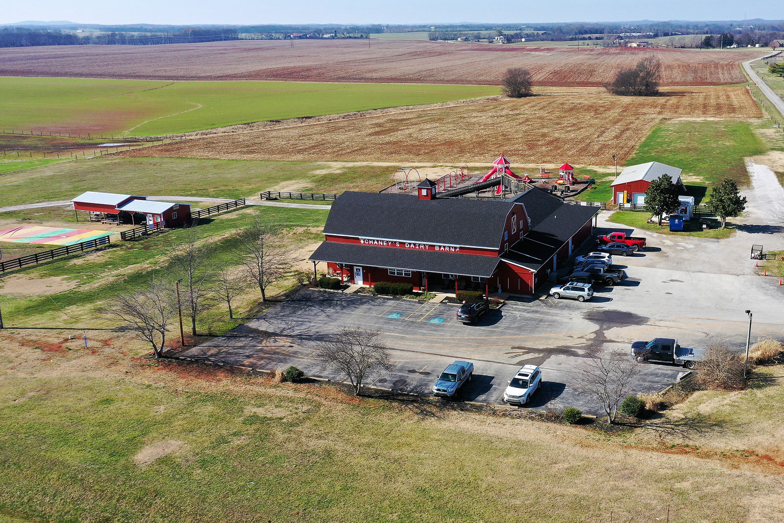 Chaney's Dairy Farm by Airman Imaging