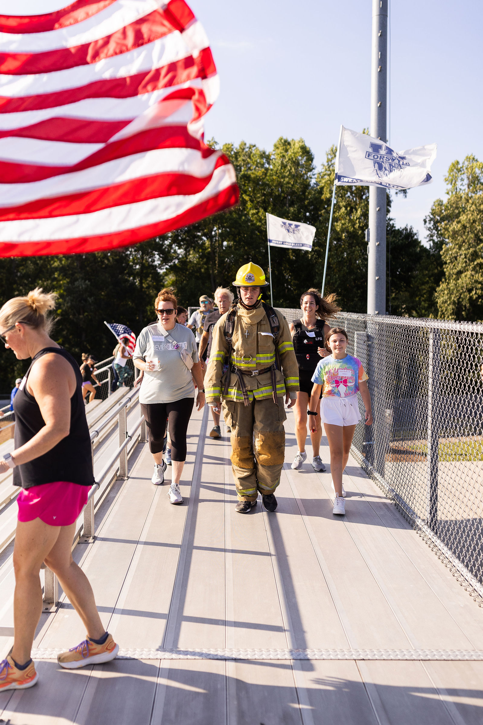 Vo2 9/11 Stair Climb by Anna Dower Photography