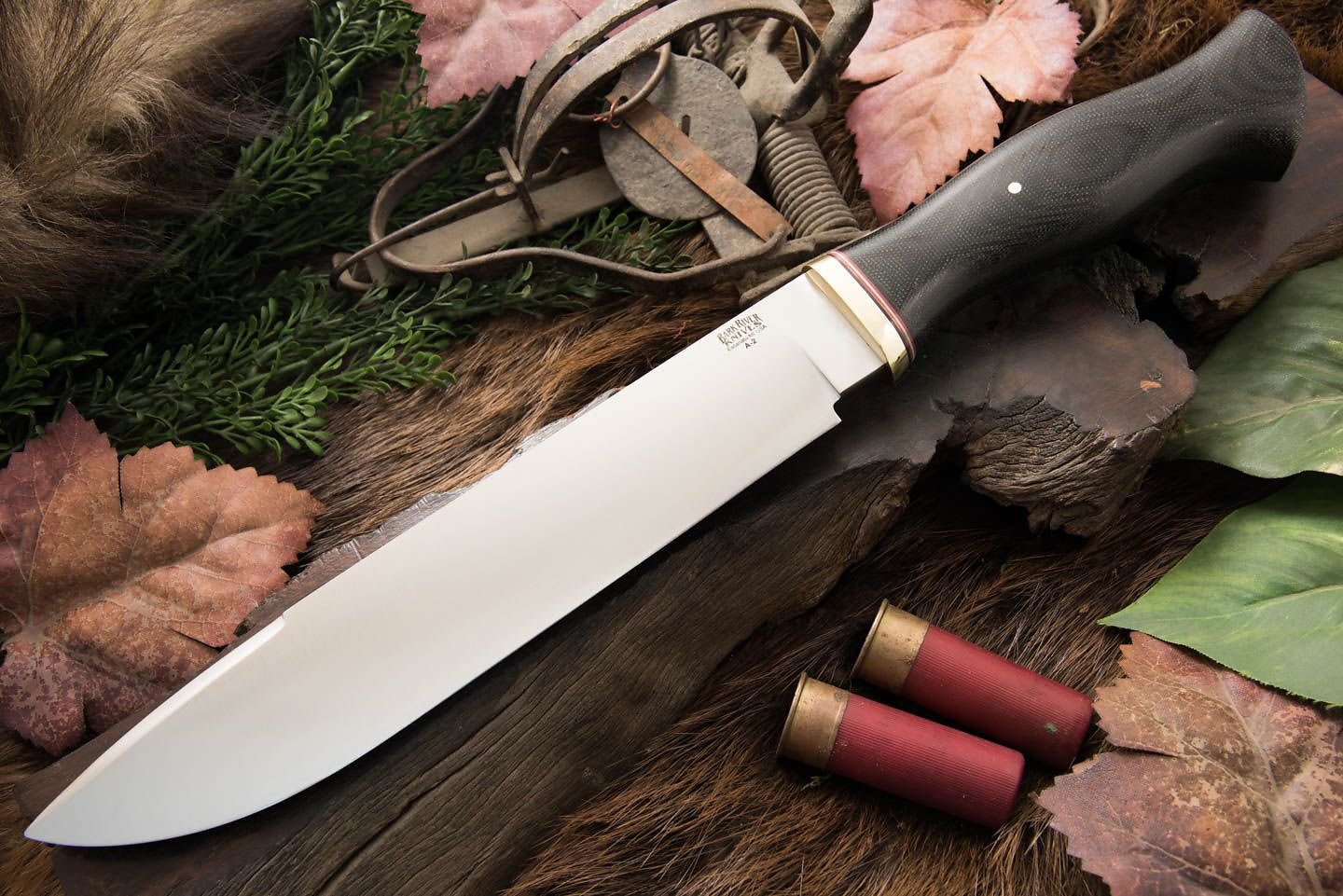Custom Bowie A2 by Bark River Knives