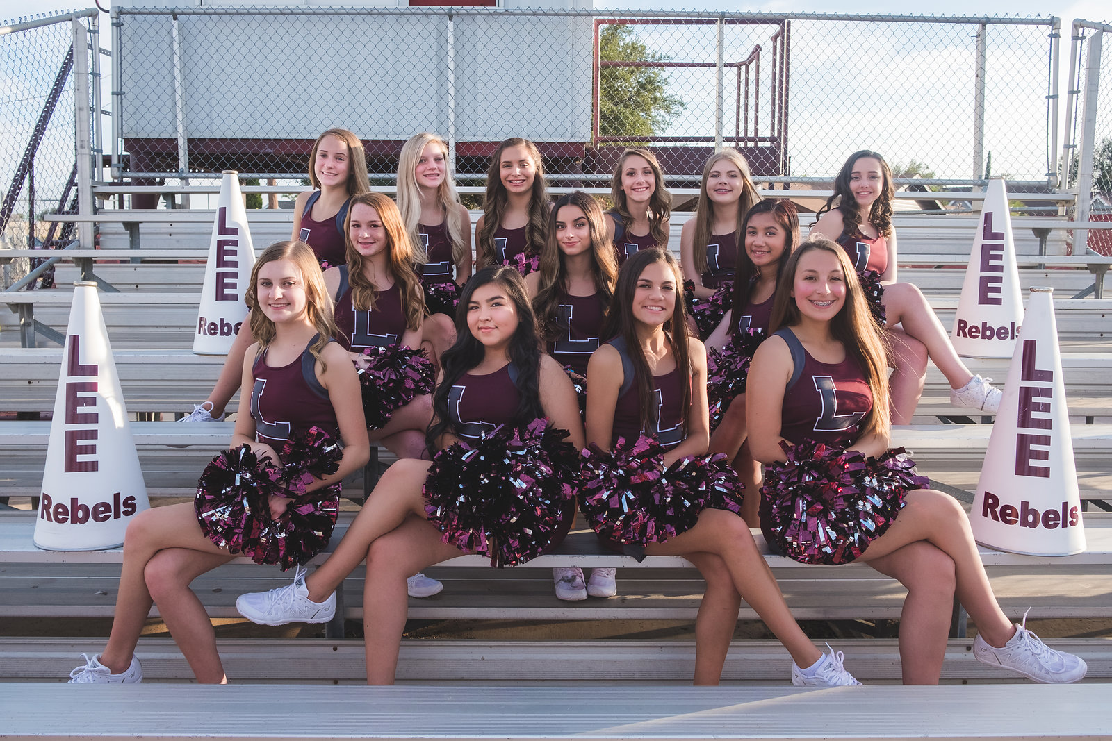 Lee Freshman Cheer 2018 by Gaeb Ramirez Photography, LLC